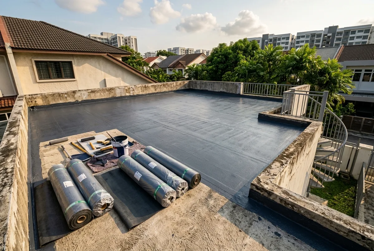 Roof Waterproofing Cost in Singapore: Complete Breakdown | DirectHome